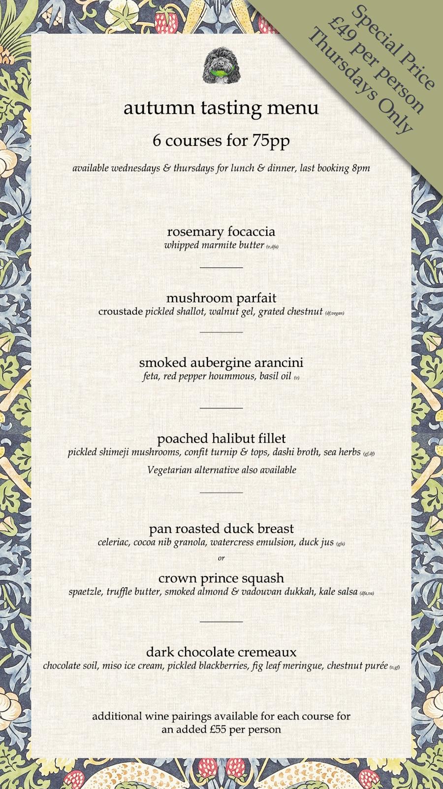 Tasting Menu Thursdays - The Dog and Pickle